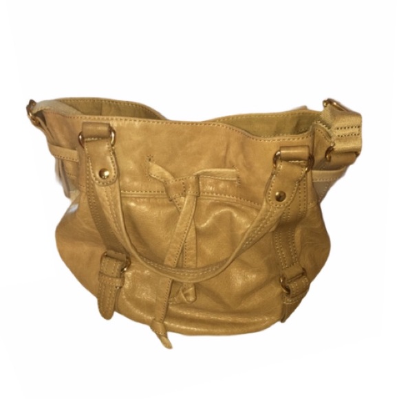 The Sak | Bags | The Sak Taupe Leather Drawstring Hobo Bag | Poshmark